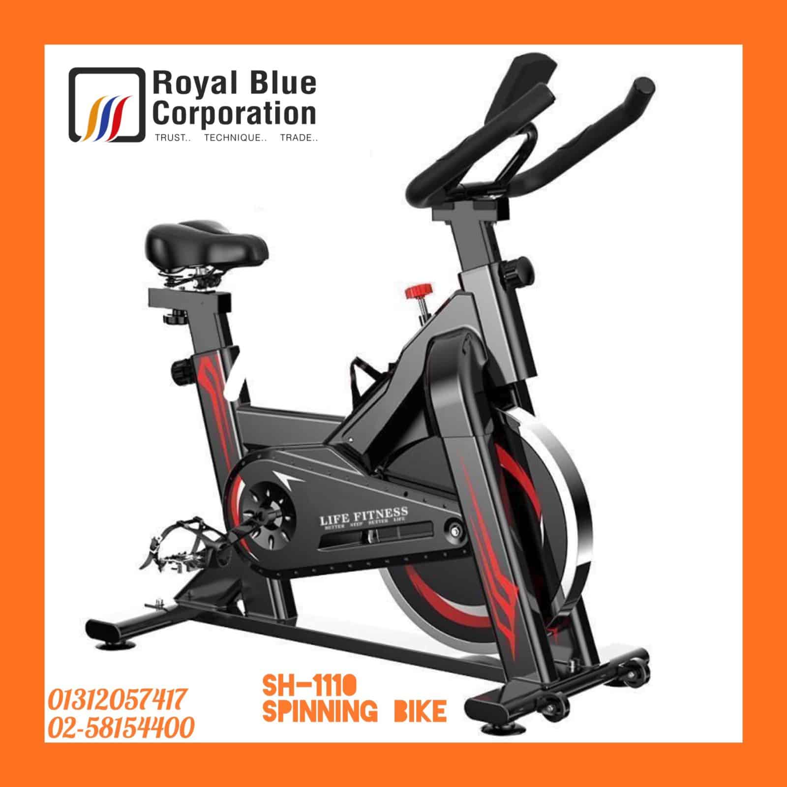 Spin Bike Exercise (Heavy Duty Spinner Bike)