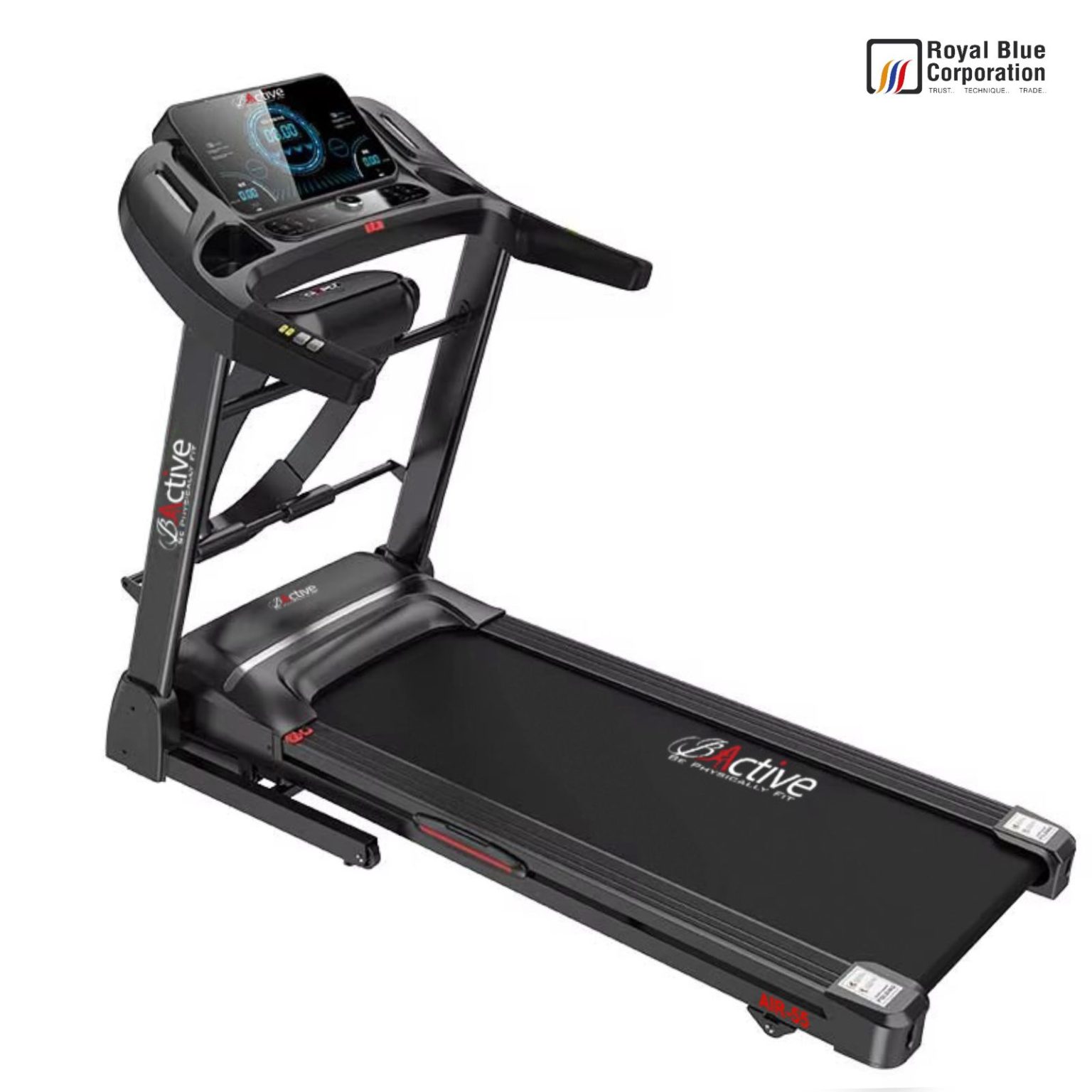 Shop bActive AIR-55 AC Motor Multifunction Treadmill | Royalblue.com.bd
